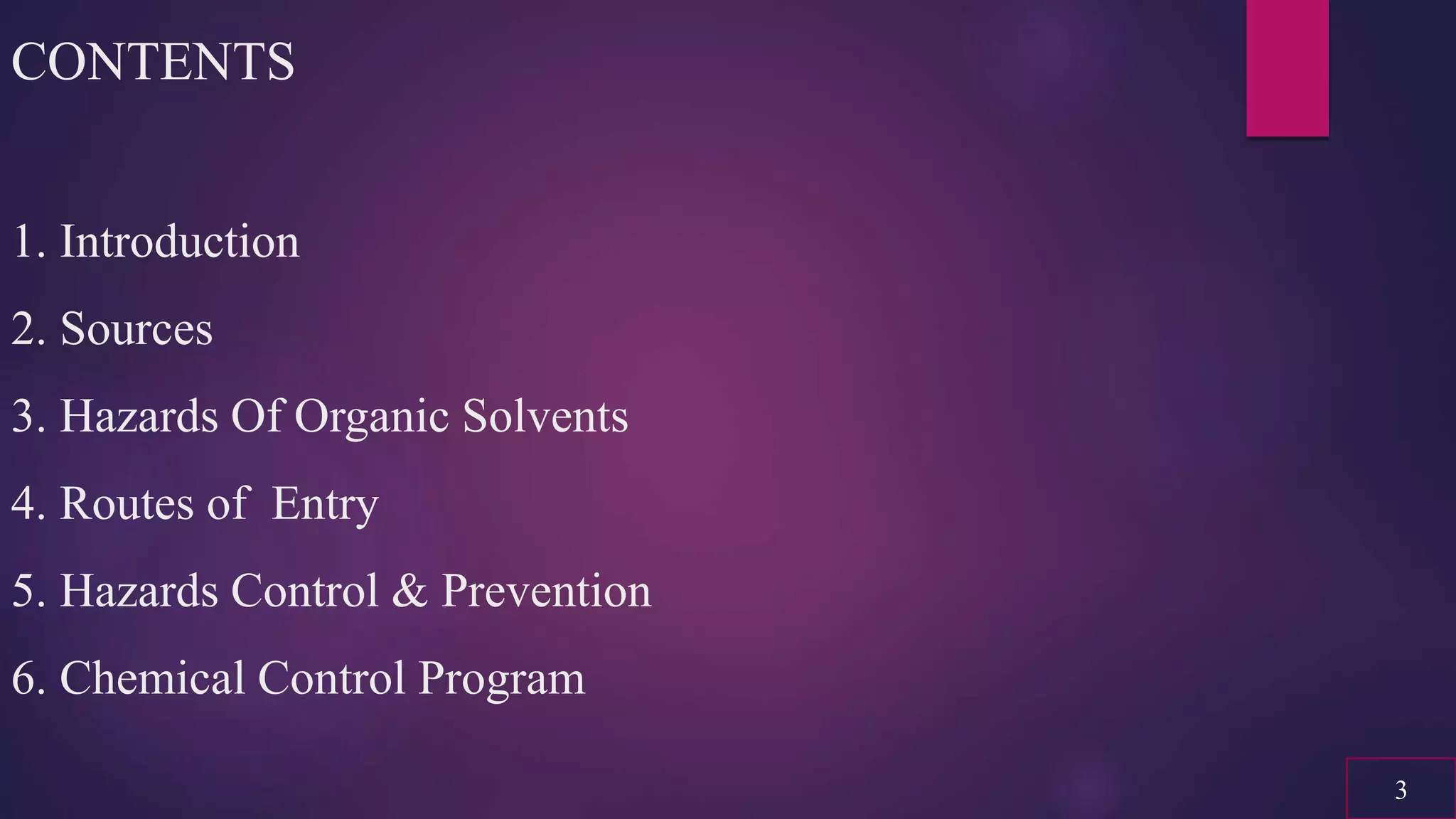 CHEMICAL BASED HAZARDS | PPTX