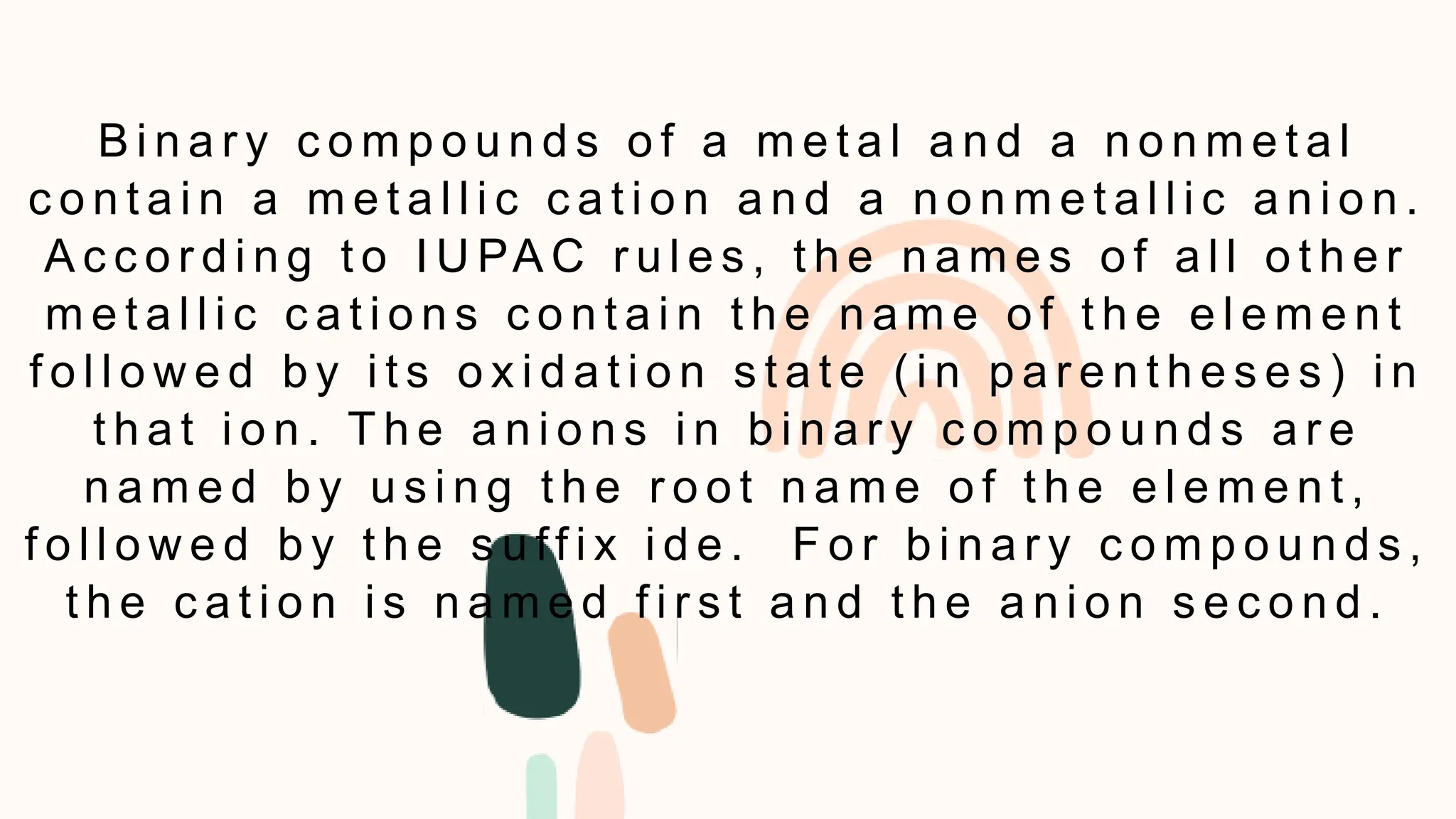 Naming of Chemical Compounds Chemistry xvsv | PPT