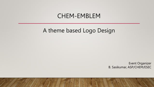 Chemical engineering industries logo competition | PPTX