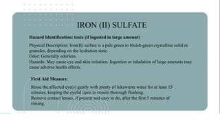 Analytical Chemistry Material Safety Data Sheet | PPTX