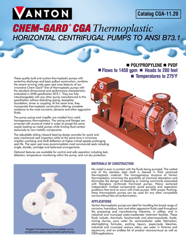 Chem gard ansi cga-11-20 | PDF