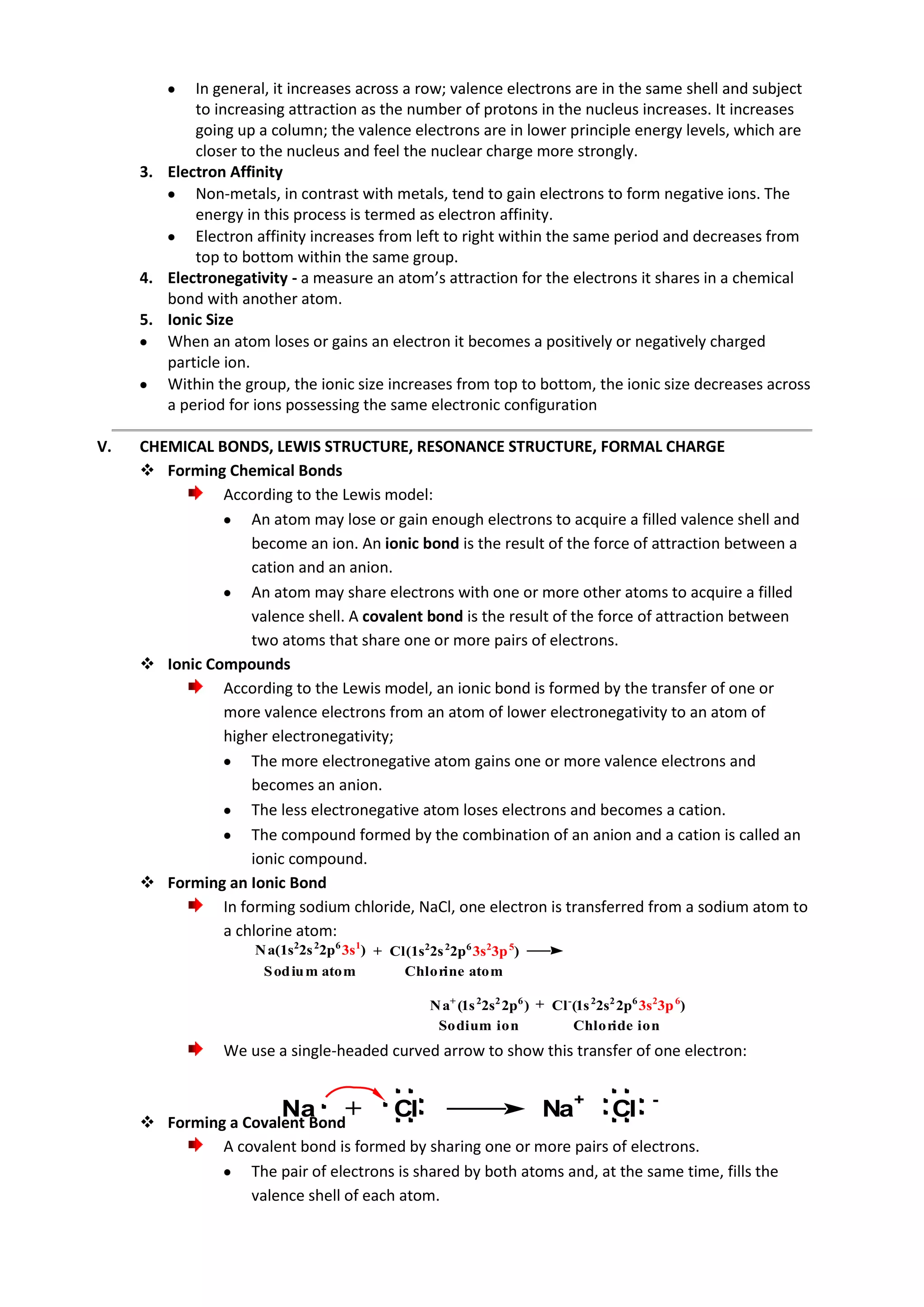 Gen Chem Reviewer: Midterms | DOCX