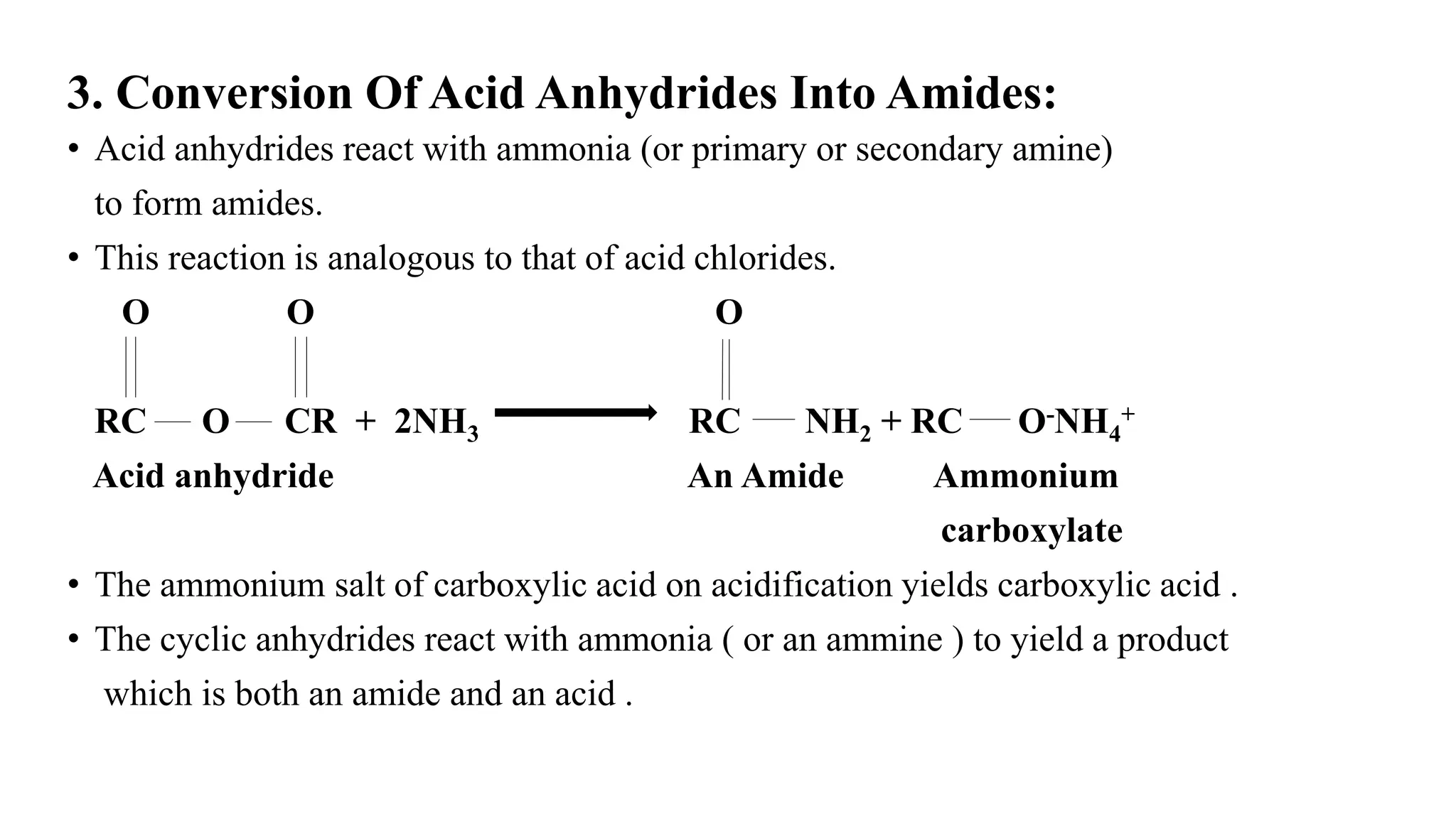 Carboxylic Acid Derivatives (Acid Anhydride) | PPTX