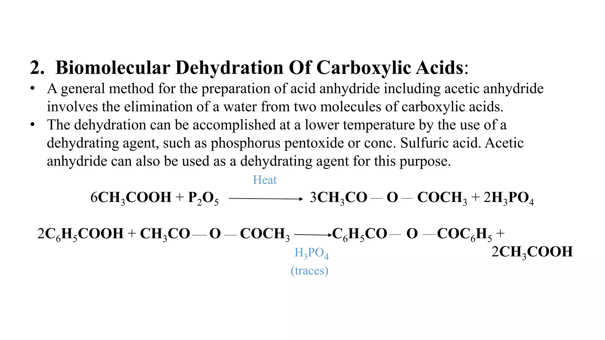 Carboxylic Acid Derivatives (Acid Anhydride) | PPTX | Chemistry | Science