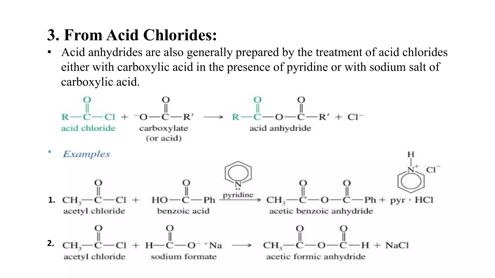 Carboxylic Acid Derivatives (Acid Anhydride) | PPTX