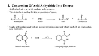 Carboxylic Acid Derivatives (Acid Anhydride) | PPT