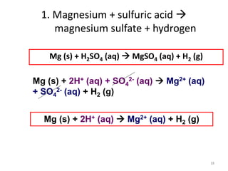 Chem1020 examples for chapters 8-9-10 | PPTX | Chemistry | Science