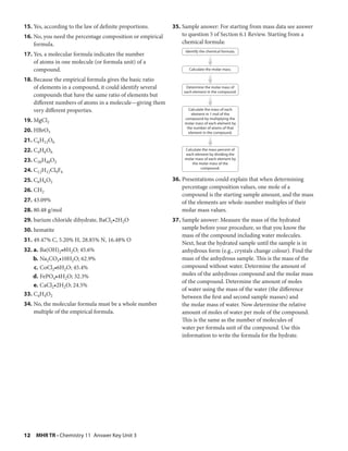chem_11_tr_ans_key_unit_3.pdf | Chemistry | Science