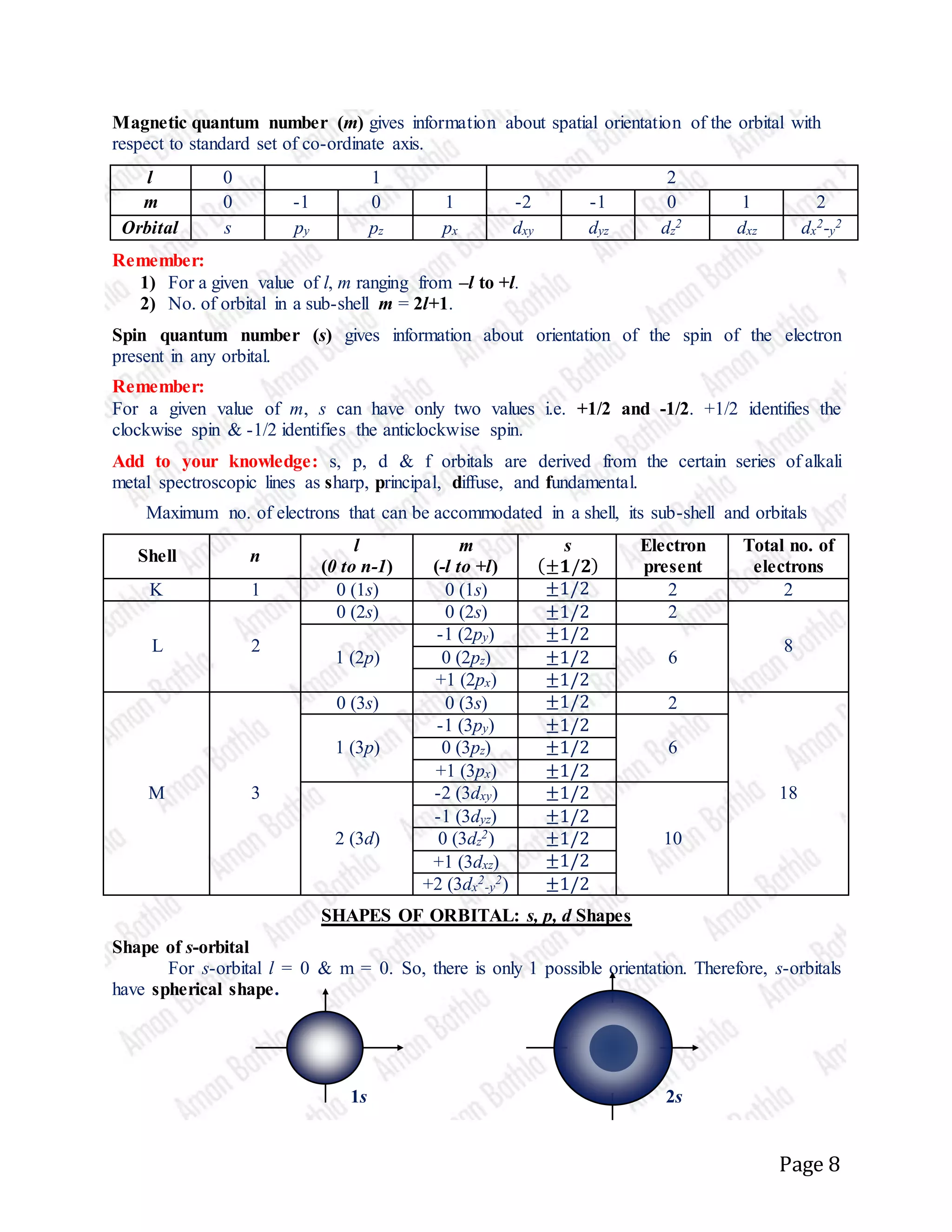 Structure of atom- discovery of proton, electron & neutron | DOCX