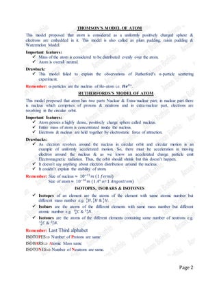 Proton Neutron Electron Project