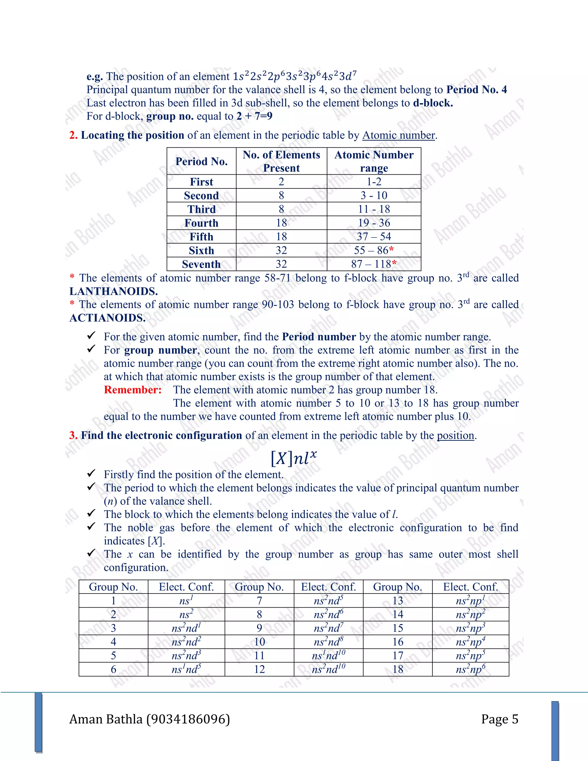 Classification of elements and periodicity in properties | PDF