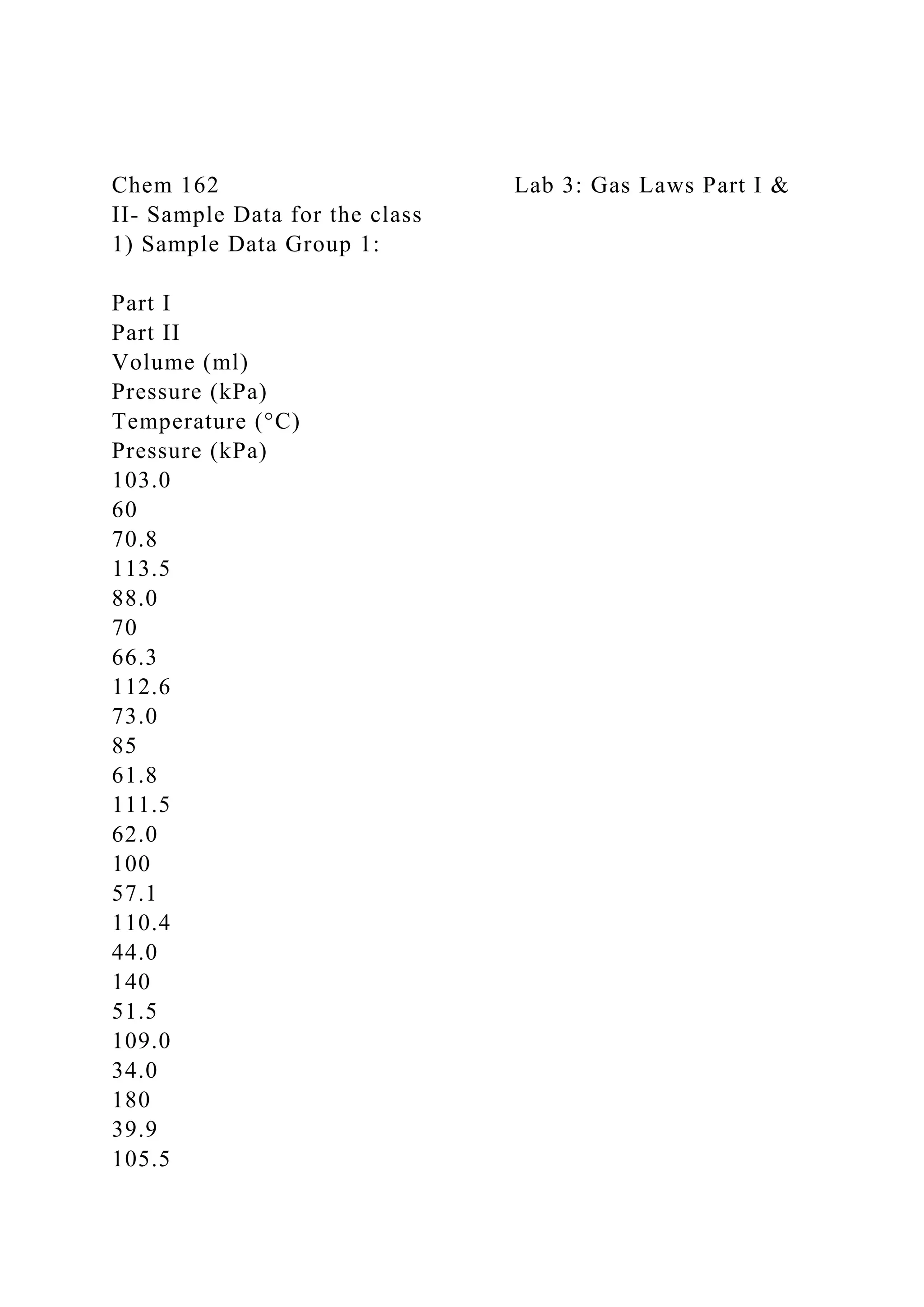 Chem 162 Lab 3 Gas Laws Pa.docx