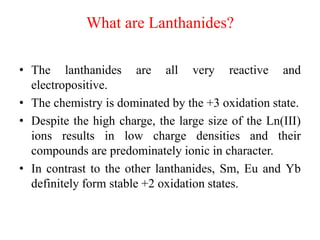 CHEM 252 Lecture 2 CHMEMISTRY INORGANIC LI | PPT