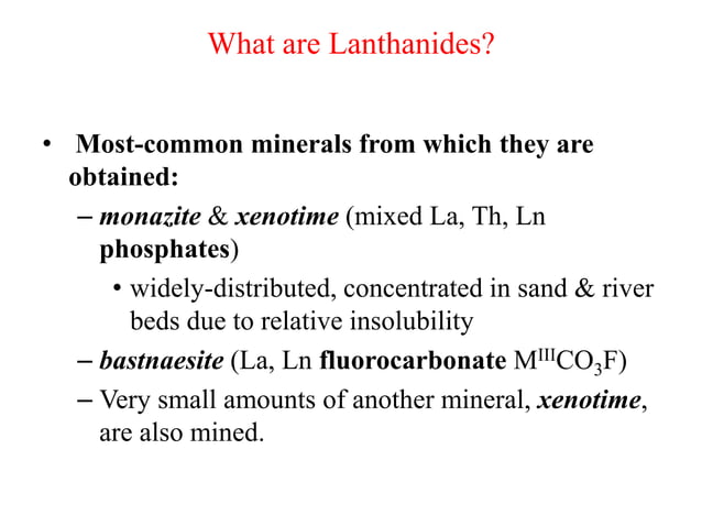 CHEM 252 Lecture 2 CHMEMISTRY INORGANIC LI | PPT