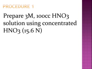 Preparation of solutions | PPTX