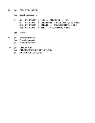 Chem 3.5 answers #8 | DOC | Chemistry | Science