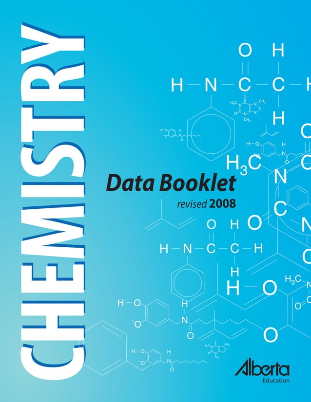Chem30 databooklet | PDF