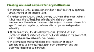 RECRYSTALIZATION | PPT