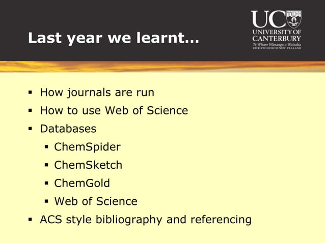 Chemistry Literature Searching: The Cage-Match edition (part 1) | PPTX | Chemistry | Science