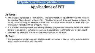 CHEM4134 Polymers Addition & Condensation | PPTX