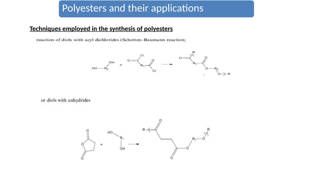 CHEM4134 Polymers Addition & Condensation | PPTX
