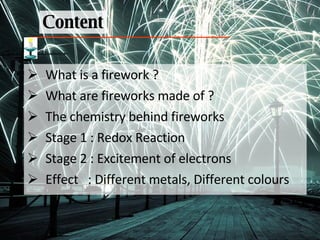 Chem Ace Firework | PPT