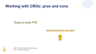 Compound design and progression tracking with CROs | PPT