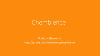 Chembience | PPT