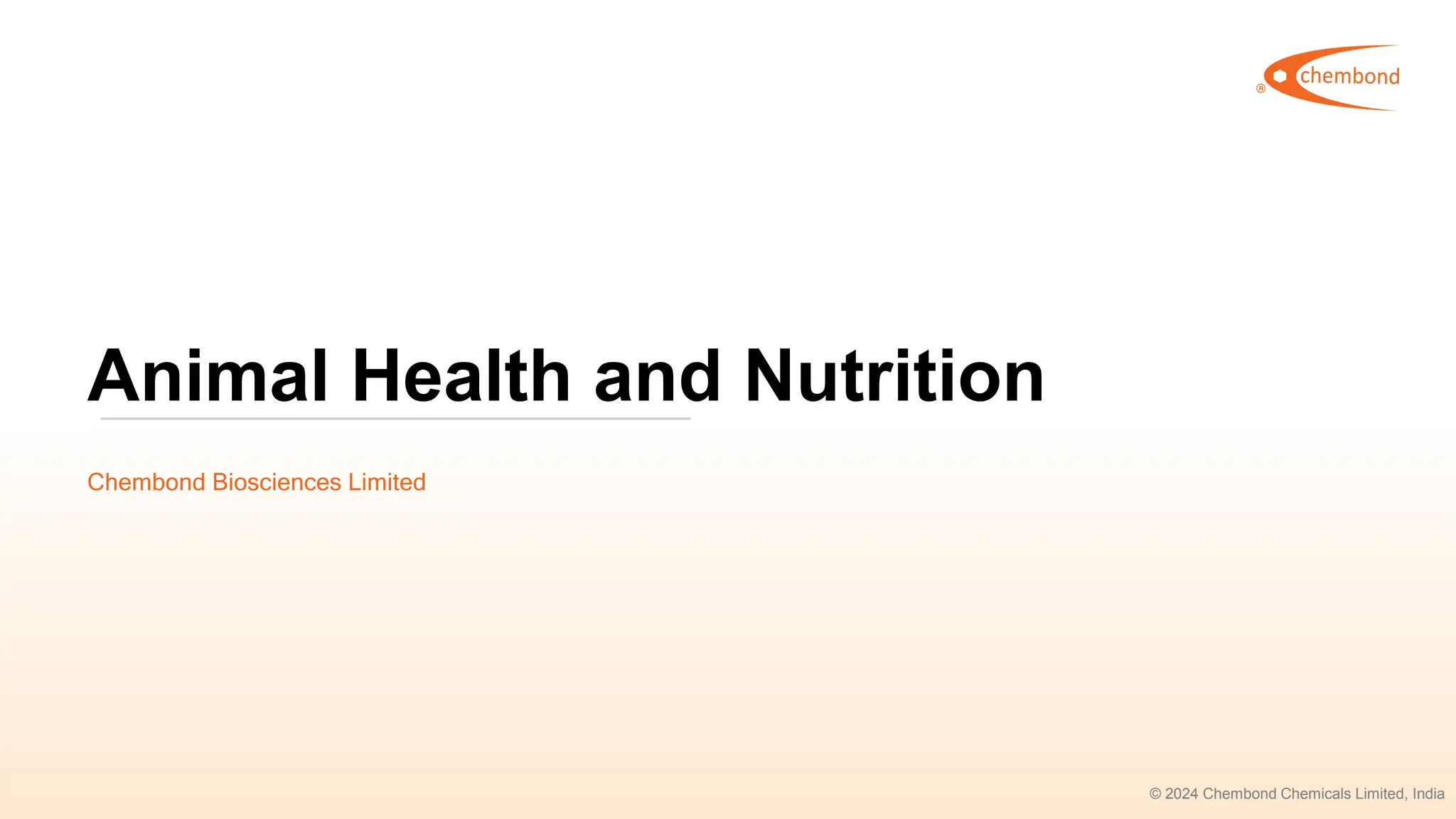 Chembond Chemicals Limited Corporate Presentation.pptx | Manufacturing ...