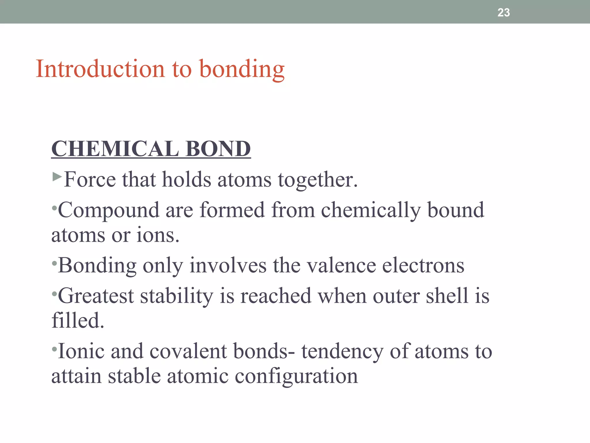 Chemical bonding and aromaticity | PPT