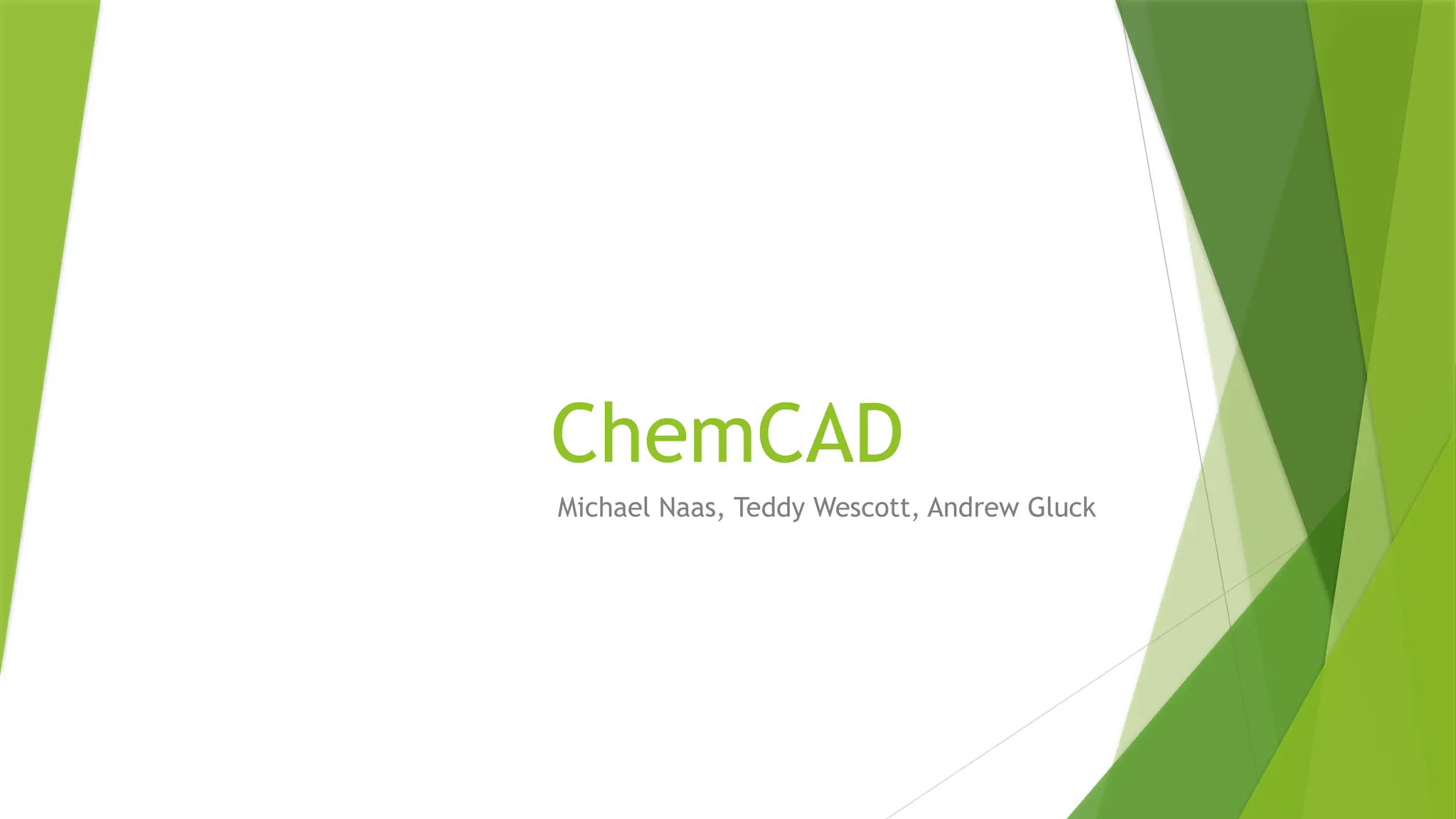 Understanding Chemcad Reactor Modeling.pptx