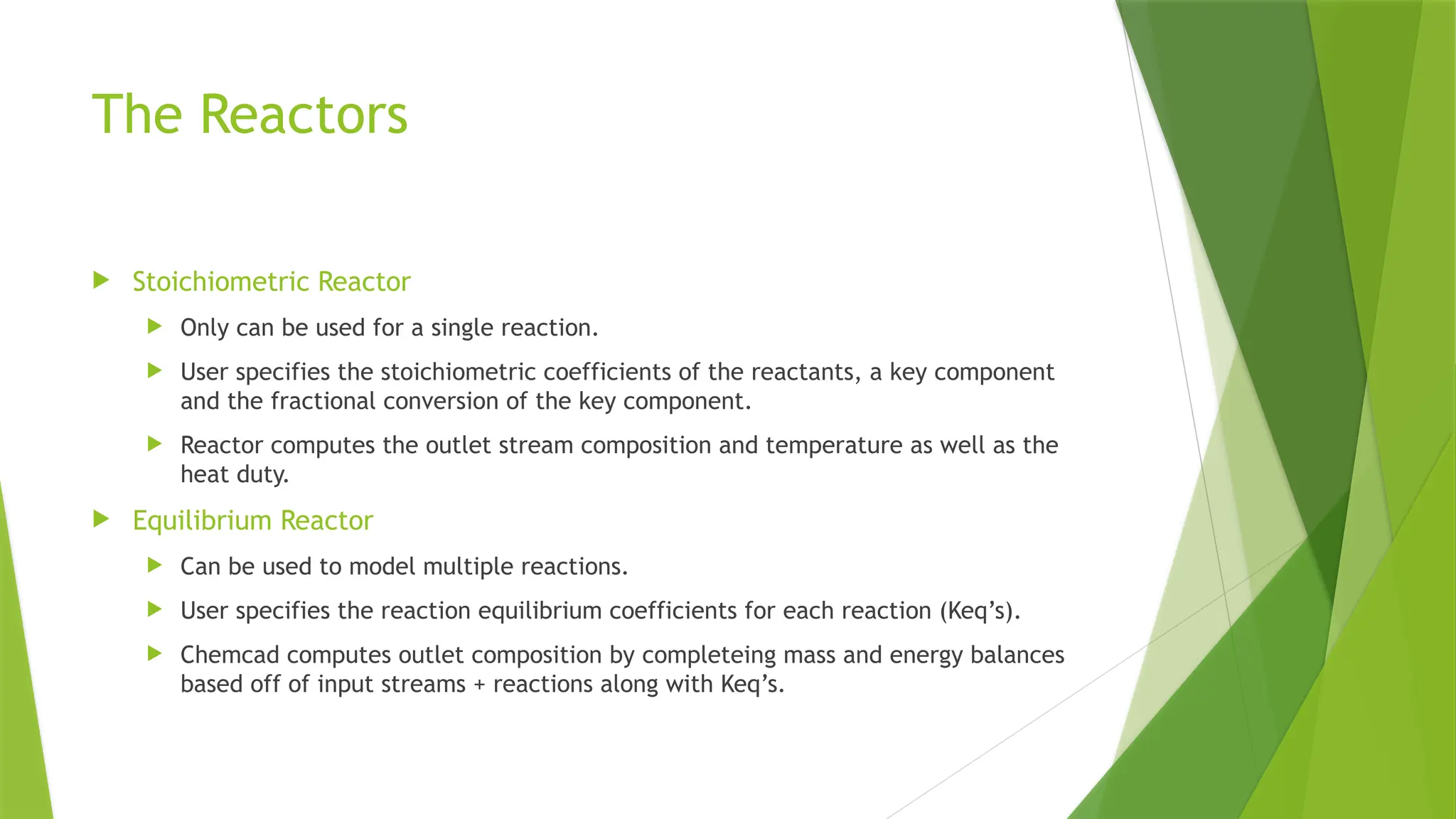 Understanding Chemcad Reactor Modeling.pptx