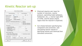 Understanding Chemcad Reactor Modeling.pptx