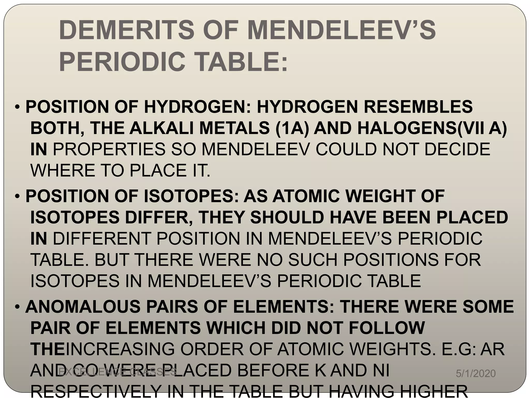 Periodic Properties of Elements (Class X CBSE & ICSE) | PPTX