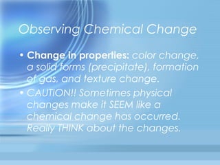 Chemicall change | PPT