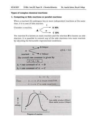 Chemical Kinetics | PDF