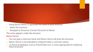 Chemdraw day 3 | PPTX