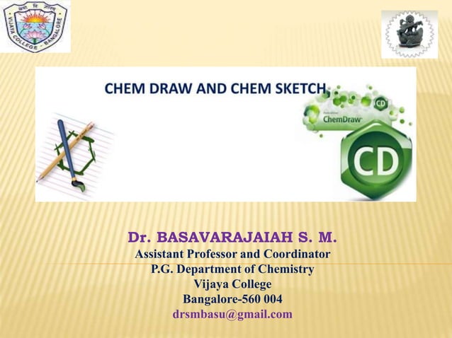 CHEMDRAW and CHEMSKETCH.pptx