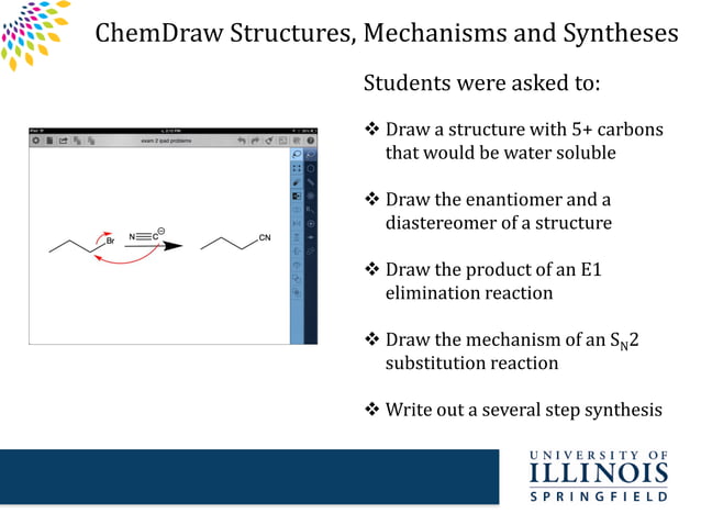 ChemDraw for iPad in organic chemistry courses | PPT