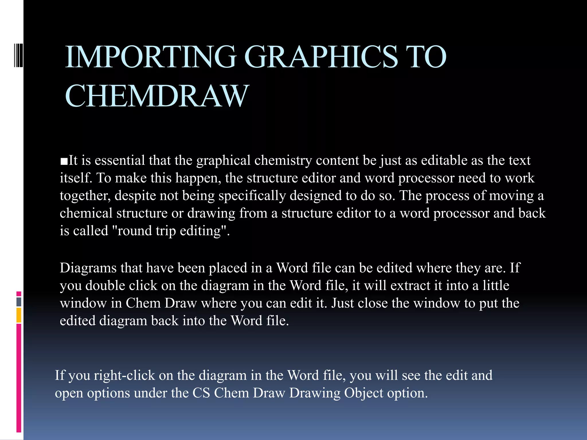 Chem draw software | PPTX