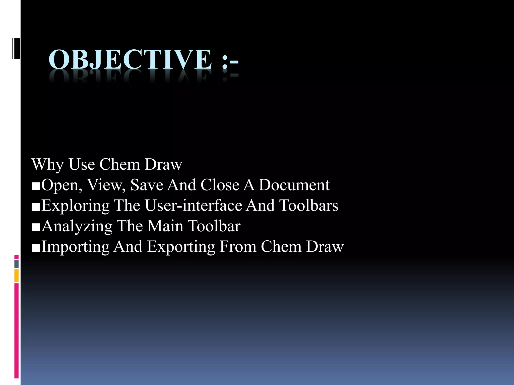 Chem draw software | PPTX