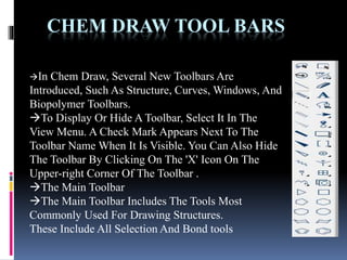 Chem draw software | PPTX