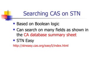 Chemical Abstracts to Scifinder Scholar | PPT | Free Download