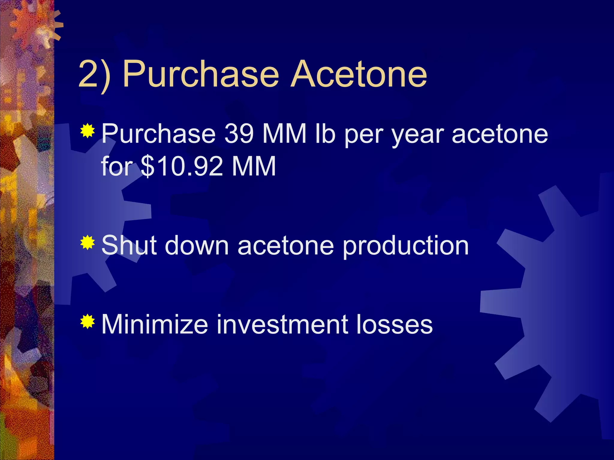 aceton production method | PPT