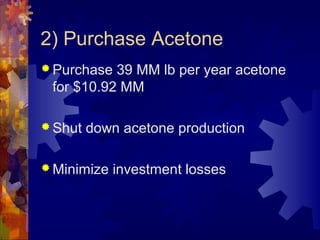 aceton production method | PPT