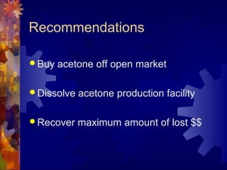 aceton production method | PPT