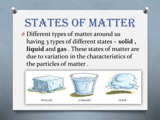 states of matter | PPTX