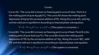Eutectics and phase rule | PPTX