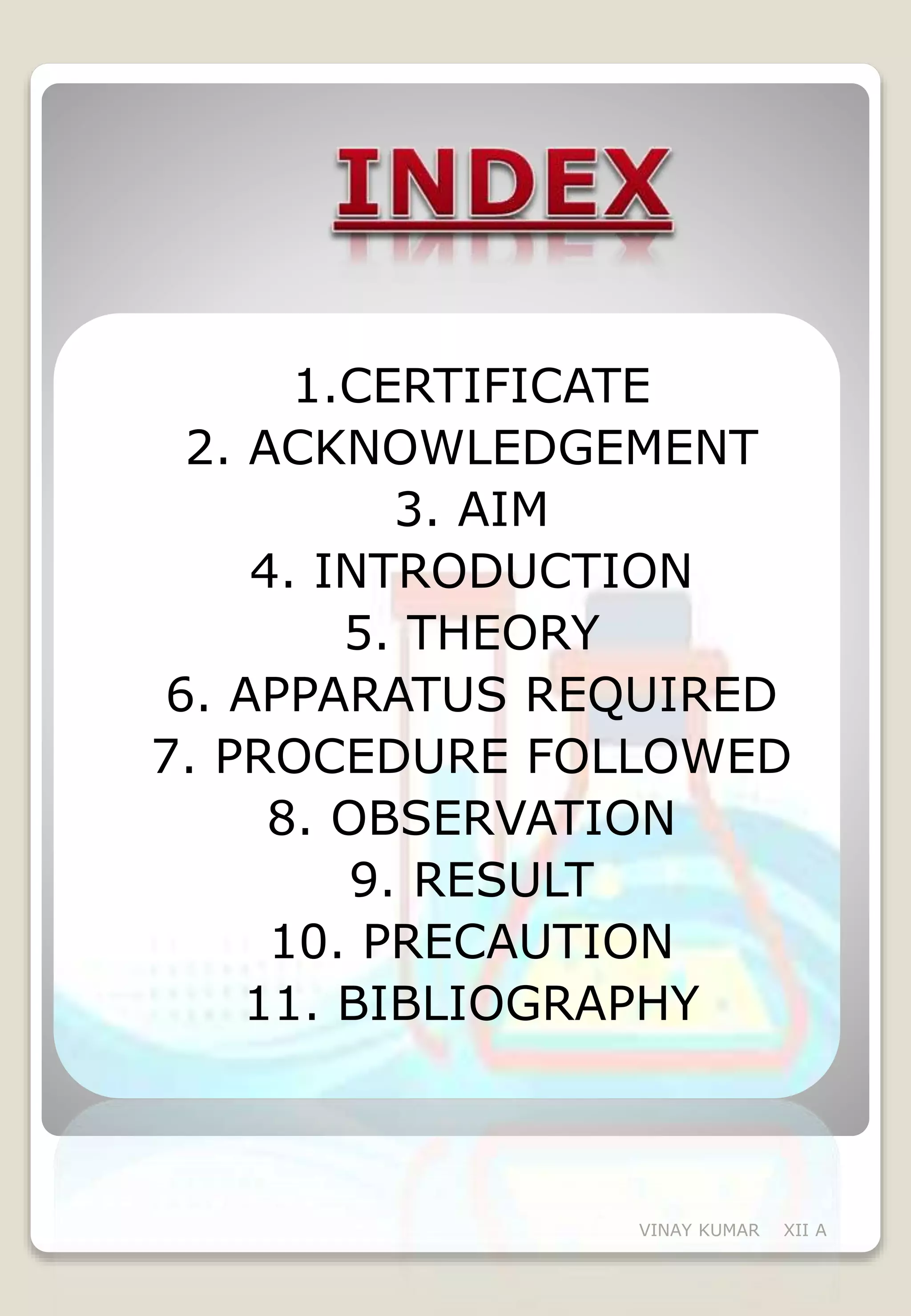 Chemistry investigatory project on Antacids | PPTX