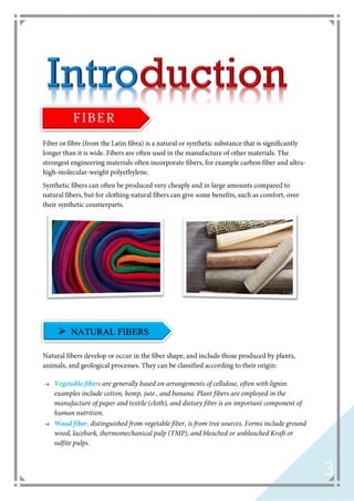 Chemistry investigatory project on " RAYON" | PDF